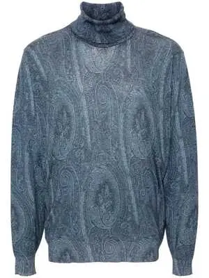 Etro Paisley Jacquard Sweater