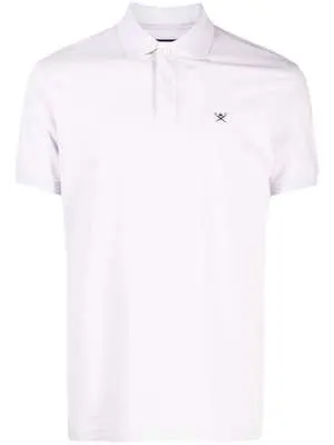 HACKETT LONDON Logo-embroidered Piqué Cotton Polo Shirt