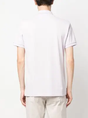 HACKETT LONDON Logo-embroidered Piqué Cotton Polo Shirt