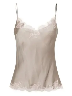 Carine Gilson Lace-trim Camisole