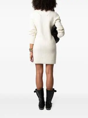 Zadig&Voltaire Alky Knitted Mini Dress