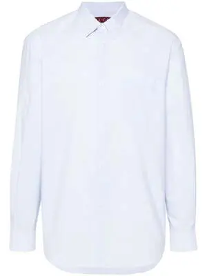 Gucci Striped Cotton Shirt - Blue