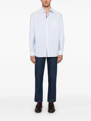 Gucci Striped Cotton Shirt - Blue