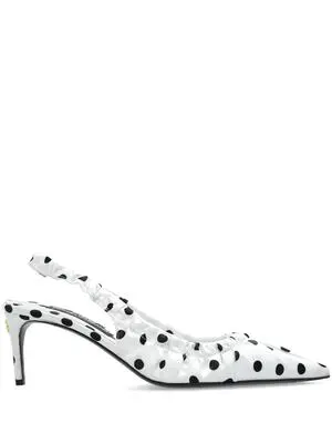Dolce & Gabbana Polka Dot Slingback Pumps