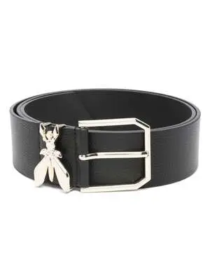 Patrizia Pepe Fly-detail Leather Belt - Black