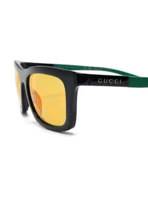 Gucci Rectangle-frame Sunglasses