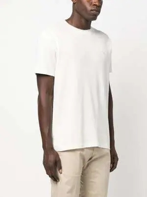 HACKETT Embroidered-logo Cotton T-shirt - White