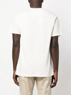 HACKETT Embroidered-logo Cotton T-shirt - White