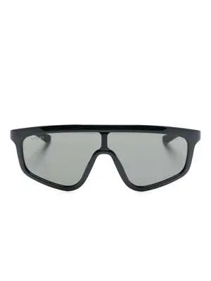 Gucci Shield-frame Sunglasses - Black