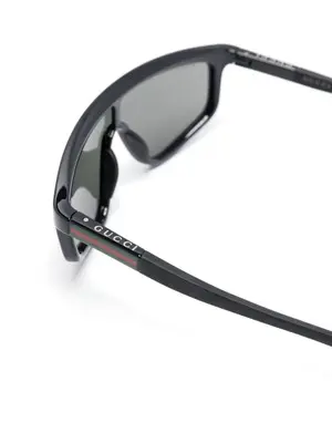Gucci Shield-frame Sunglasses