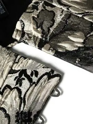Carine Gilson Floral-brocade Corset - Neutrals