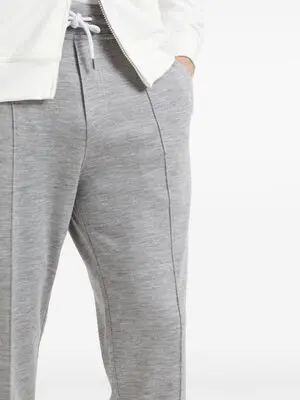 Brunello Cucinelli Pressed-crease Drawstring Trousers