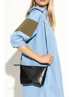 Loewe Puzzle Shoulder Bag - Black