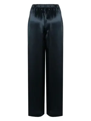 Carine Gilson Wide-leg Silk Pyjama Trousers