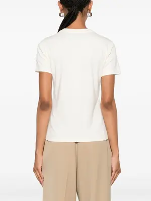 Moncler Logo-embroidered Cotton T-shirt
