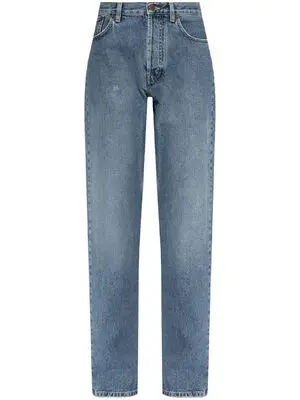 Moschino High-rise Straight Leg Jeans