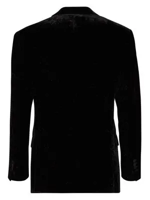 Dsquared2 Velvet Double-breasted Blazer