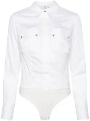 Elisabetta Franchi Embroidered Logo Body