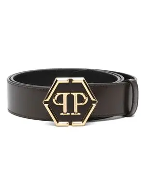 Philipp Plein Logo-buckle Belt - Brown