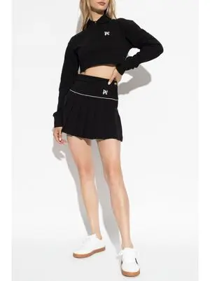 Palm Angels Monogram Polo Top