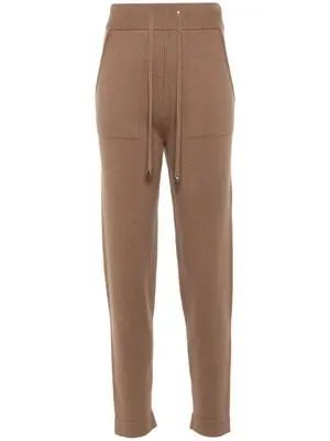 Max Mara Ribbed-knit Track Pants