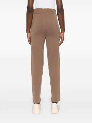 Max Mara Ribbed-knit Track Pants