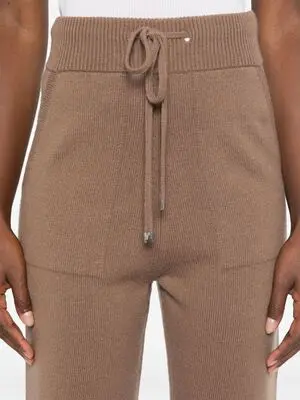 Max Mara Ribbed-knit Track Pants