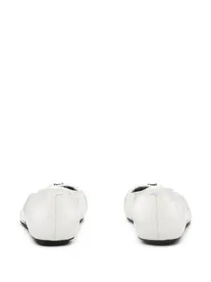 Marc Jacobs Ali Ballerina Flats - White