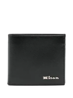 Kiton Bi-fold Wallet - Black