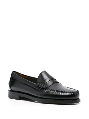 SEBAGO Penny-strap Loafers - Black
