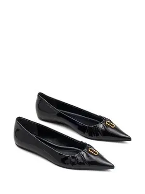 Marc Jacobs Logo Flats For Women