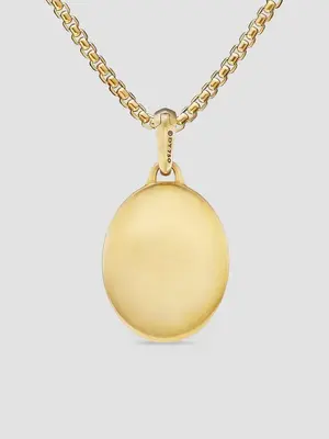 David Yurman Mary Amulet In 18k Yellow Gold