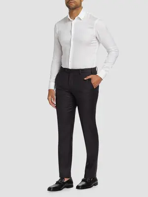 Giorgio Armani Solid Front-button Shirt