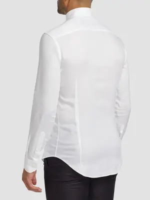 Giorgio Armani Solid Front-button Shirt
