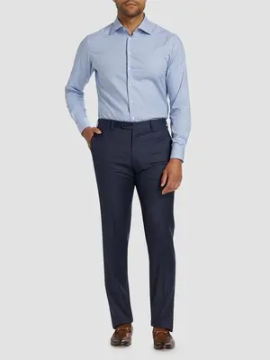 Giorgio Armani Plaid Cotton Front-button Shirt
