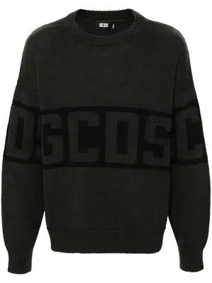 Gcds Logo Band Crew-neck Sweater