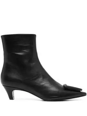Roberto Festa 50mm Appliqué-detail Boots - Black