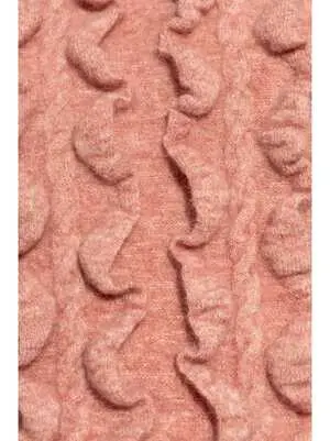 Moschino Plaque Sweater - Pink