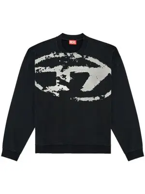 DIESEL® S-boxt-n5 Sweatshirt - Black
