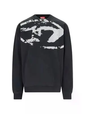 DIESEL® S-boxt-n5 Sweatshirt - Black