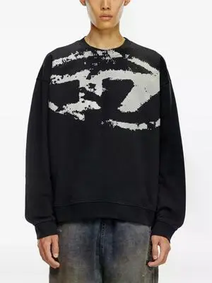 DIESEL® S-boxt-n5 Sweatshirt - Black