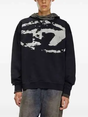DIESEL® S-boxt-n5 Sweatshirt - Black