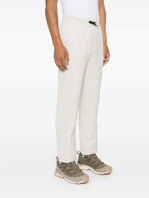 Sease Tapered Cotton-linen Blend Trousers - Grey