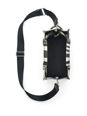 Marc Jacobs Zebra-print Tote Bag - Black
