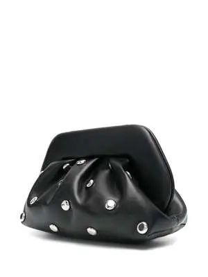 THEMOIRE Tia Clutch Bag - Black