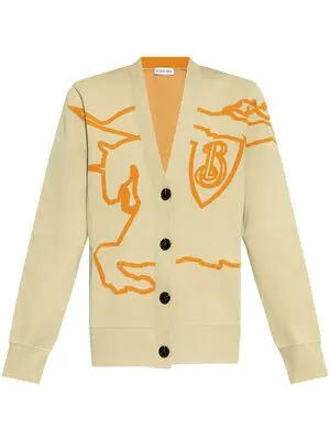 Cotton Blend V-Neck Cardigans