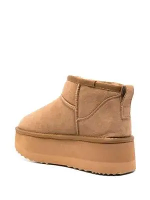 Liu Jo 50mm Platform Ankle Boots - Brown
