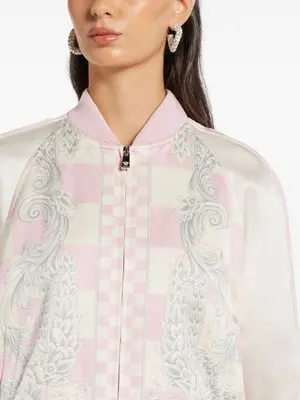 Versace Barocco-print Bomber Jacket