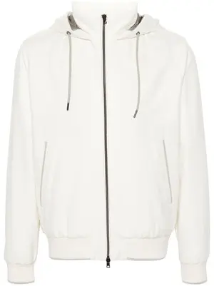 Herno Hooded Jacket - Neutrals