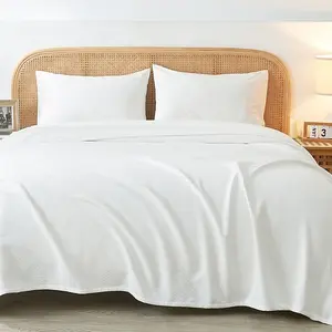 Bloomingdale'S Egyptian Cotton Diamond Blanket - White